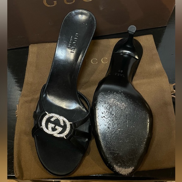 Gucci | Shoes | Authentic Gucci Sand Tess S Cuoio Raso Seta | Poshmark